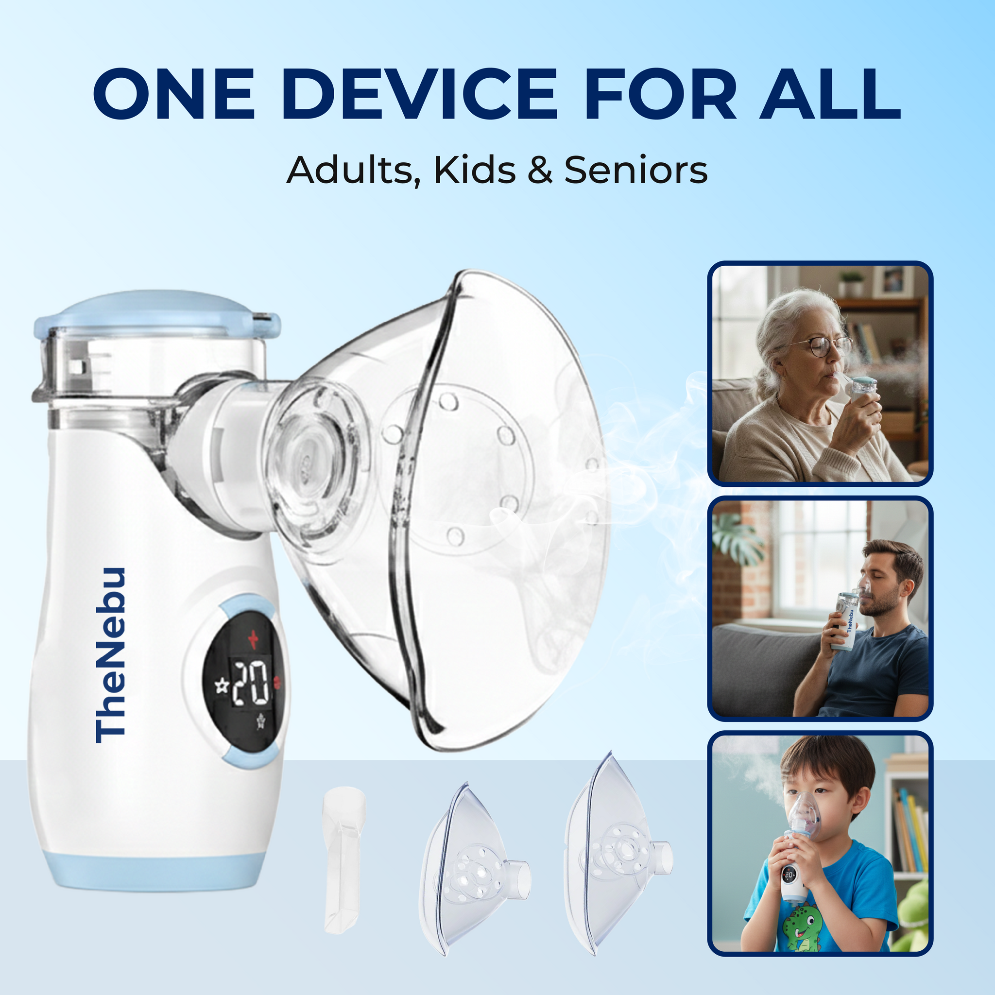 Ultra Quiet Portable Nebulizer – TheNebu